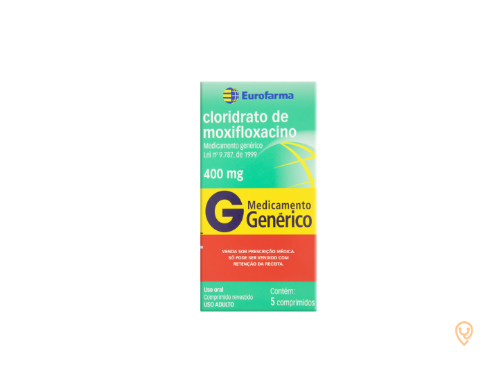 Bula do Cloridrato De Moxifloxacino 400mg Eurofarma Generico 5 ...