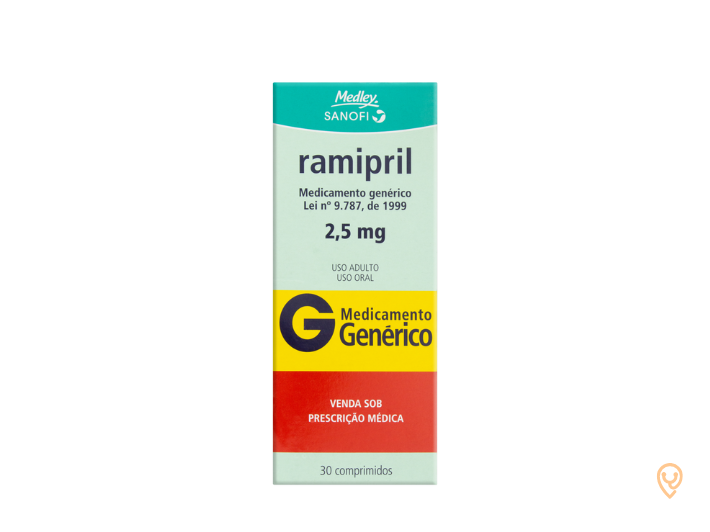 Bula do Ramipril 2,5 Mg Com 60 Comprimidos - Genérico - Medley | CliniGuia