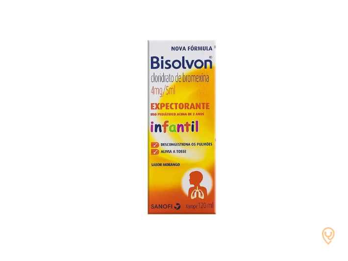 Bula do Bisolvon Expectorante Infantil Xarope 120ml | CliniGuia