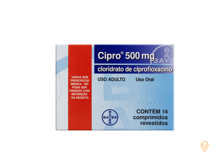 Bula do Cipro 500mg 14 Comprimidos | CliniGuia