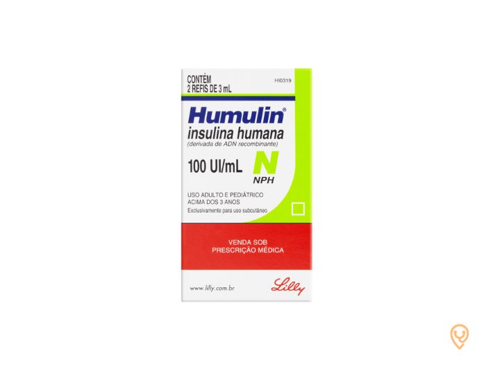 Bula do Insulina Humana Humulin N 2x3ml | CliniGuia