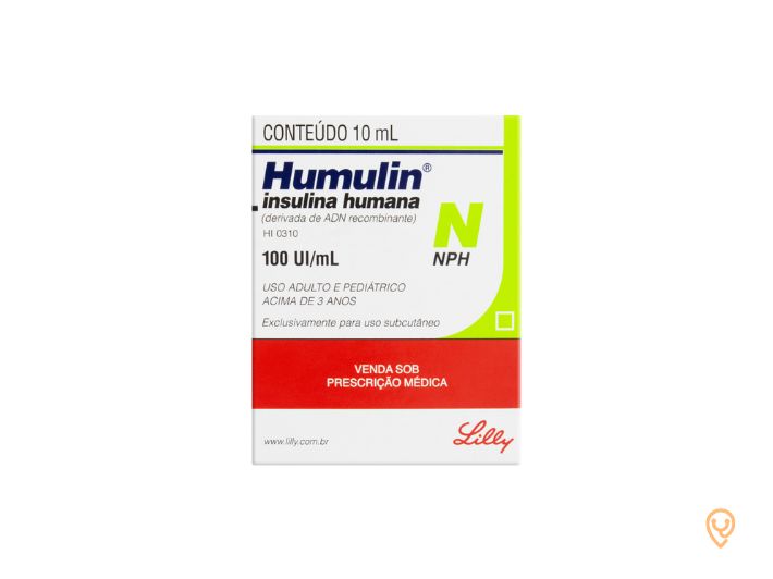 Bula do Insulina Humana Humulin N U-100 10ml | CliniGuia