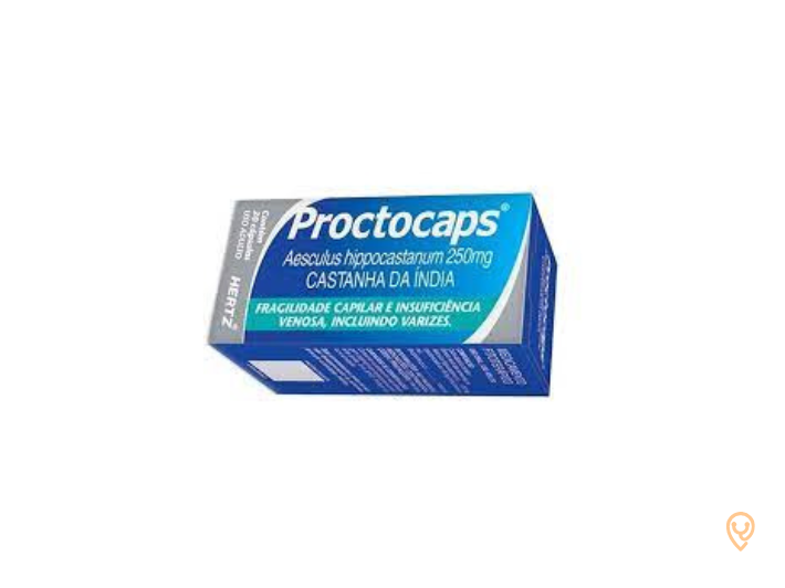 Bula do Proctocaps 250mg 20 Comprimidos | CliniGuia
