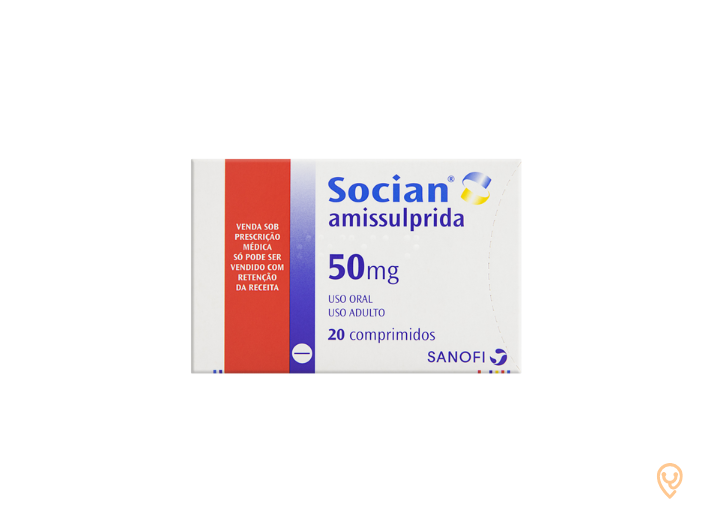 Bula do Socian 50mg 20 Comprimidos | CliniGuia