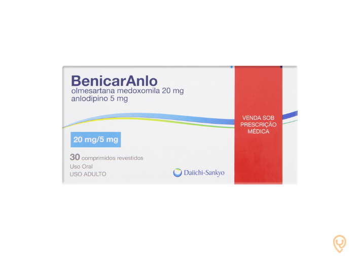 Bula do Benicar Anlo 20/5mg 30 Comprimidos | CliniGuia