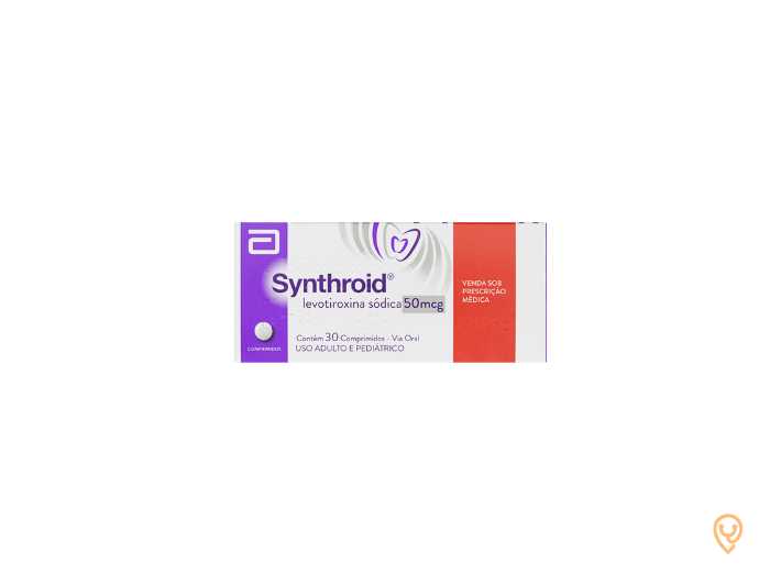 Bula do Synthroid 50mcg 30 Comprimidos | CliniGuia