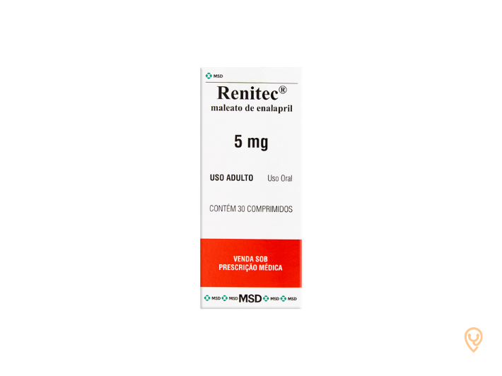 Bula do Renitec 5mg C 30 Comprimidos | CliniGuia