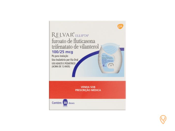 Bula do Relvar 100 25mcg 30doses | CliniGuia
