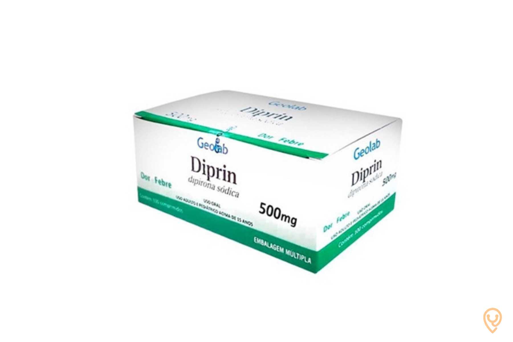 Diprin 500mg - 10 Comprimidos | CliniGuia