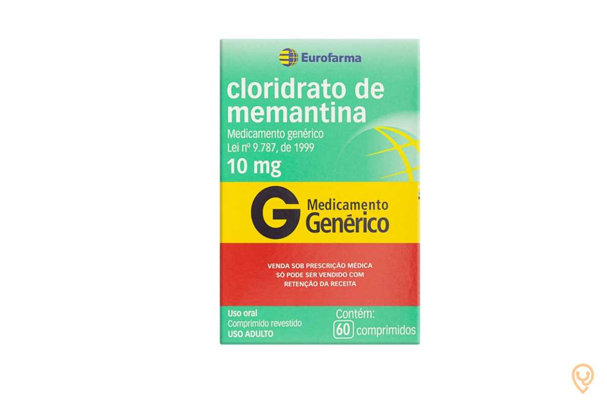 Bula do Cloridrato De Memantina 10 Mg 60 Comprimidos Revestidos Uso ...