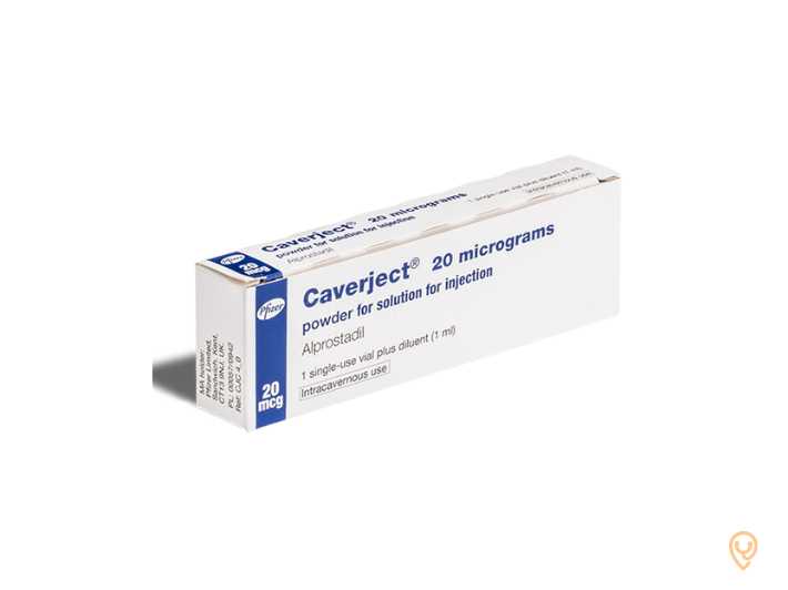 Bula do Caverject 20mcg 1x1ml | CliniGuia