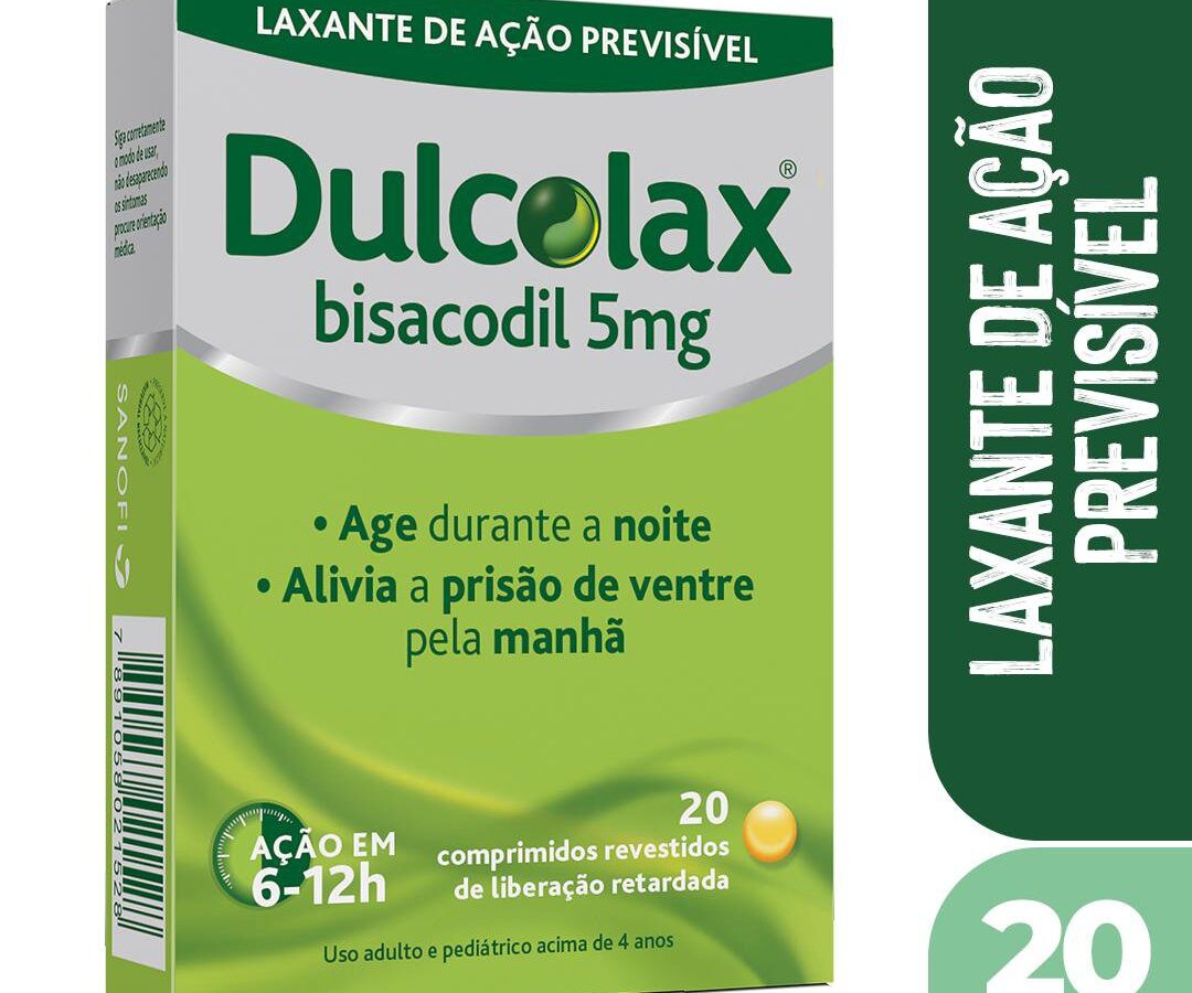 Bula do Dulcolax Com 20 Drageas | CliniGuia
