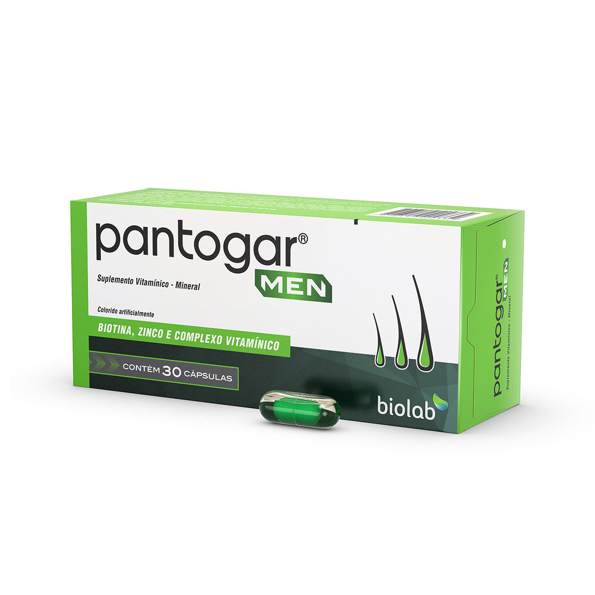 Bula do Pantogar Men Com 30 Capsulas | CliniGuia