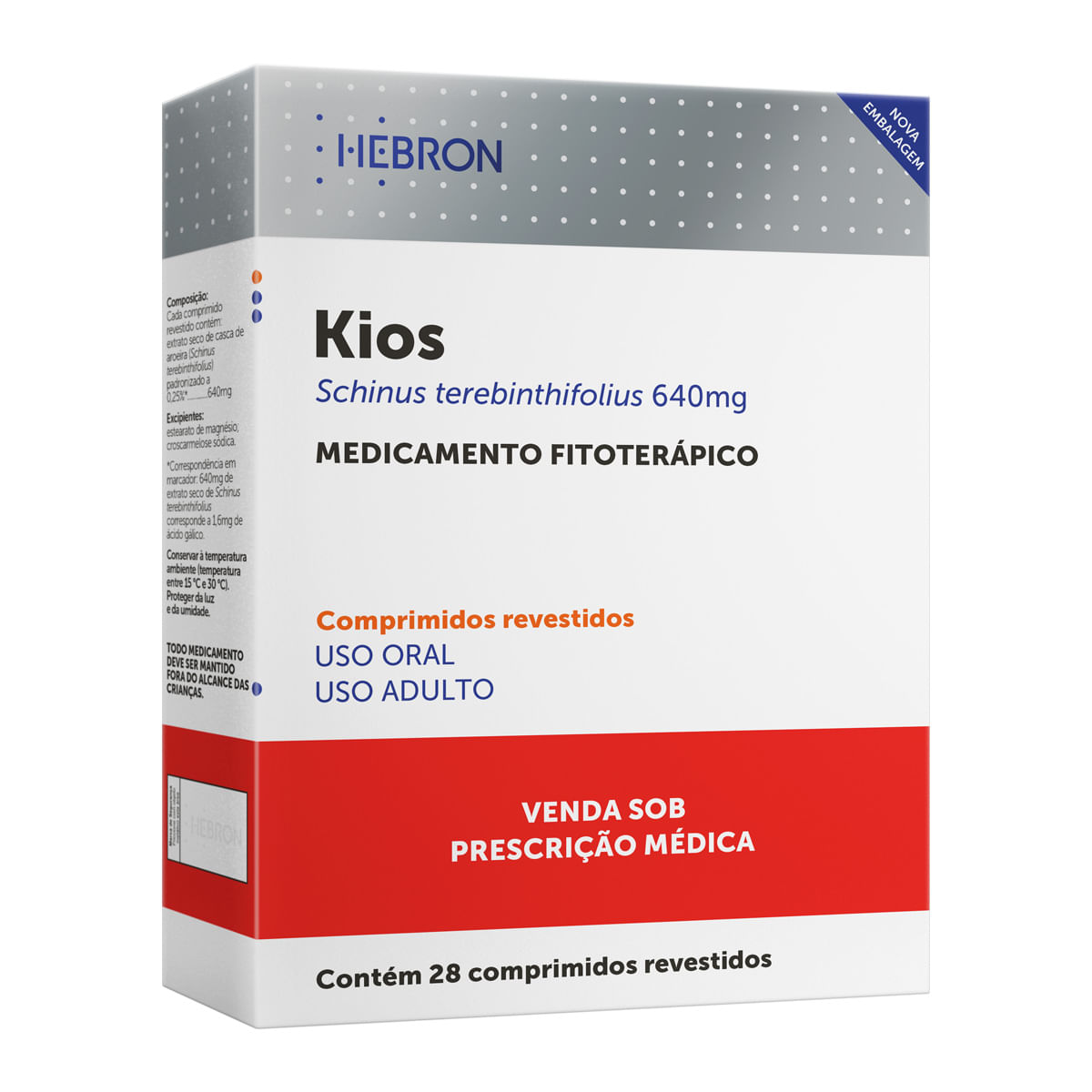 Bula do Kios 640mg 28 Comprimidos | CliniGuia
