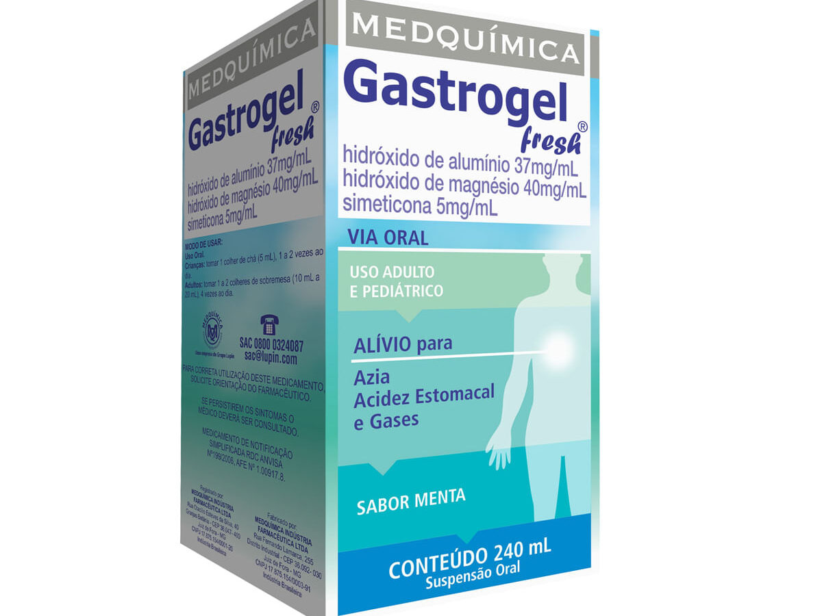Bula do Gastrogel Fresh Solução Oral Com 240 Ml | CliniGuia