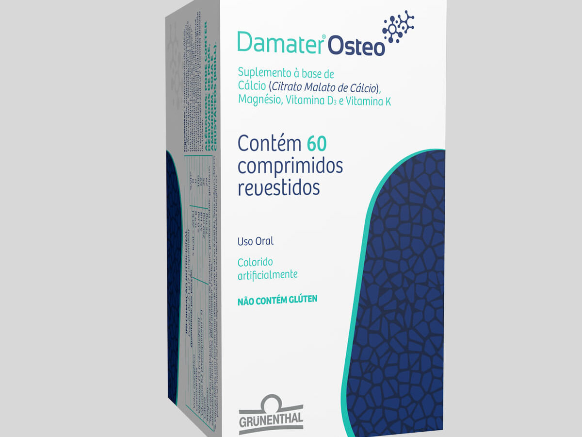 Bula do Damater Osteo 60 Comprimidos Grunenthal | CliniGuia