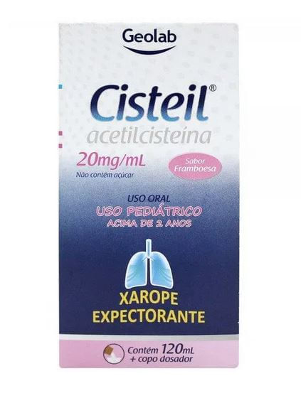 Bula do Cisteil Xarope Inf 120ml | CliniGuia