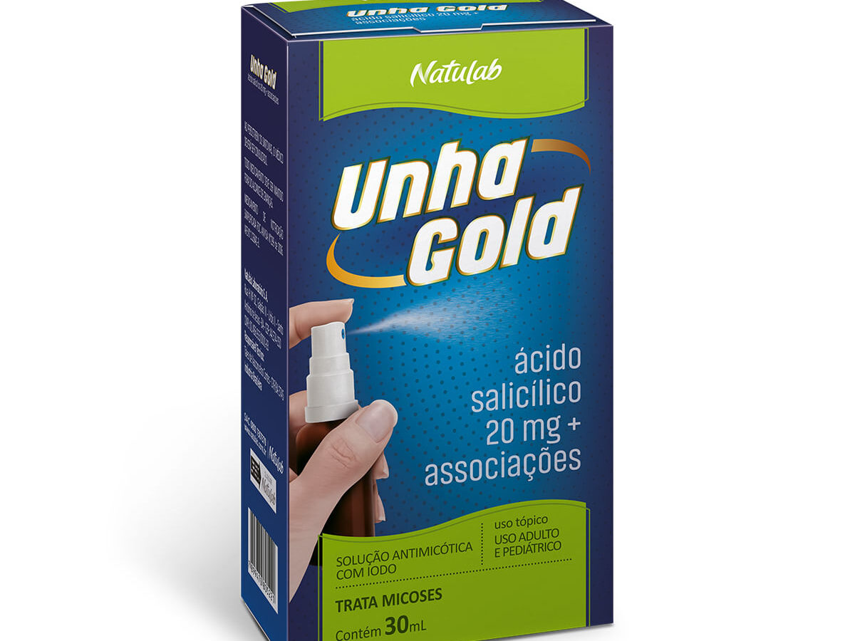 Bula do Unha Gold (ácido Salicilico 20mg E Associações) Solução ...