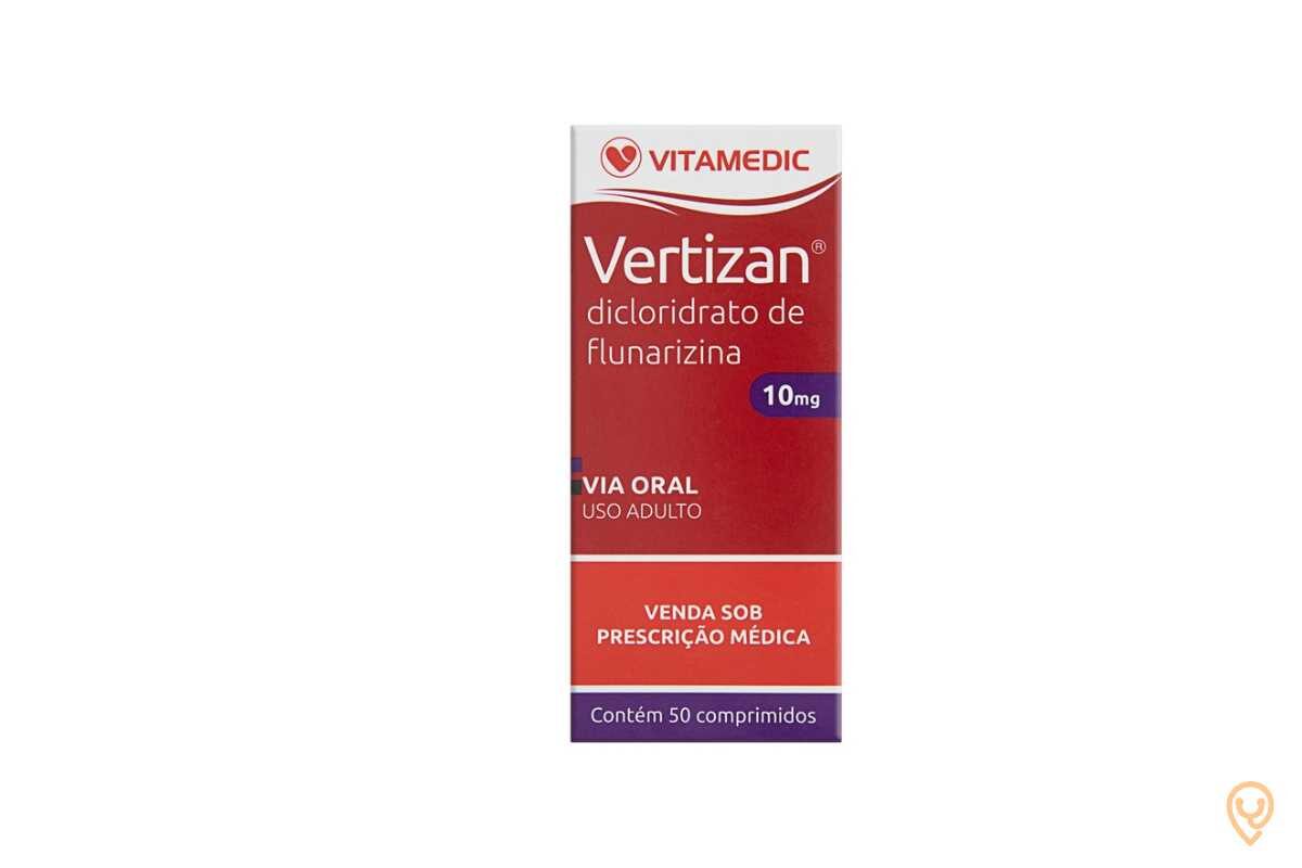 Bula do Vertizan 10mg 50 Comprimidos | CliniGuia