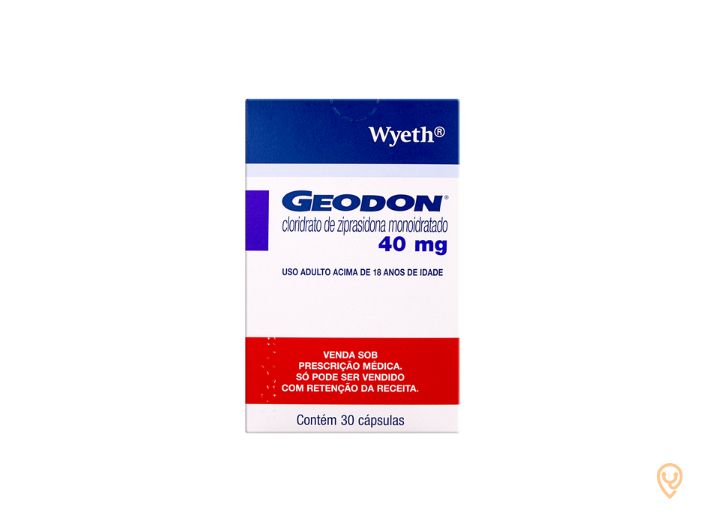 Bula do Geodon 40mg 30 Capsulas | CliniGuia
