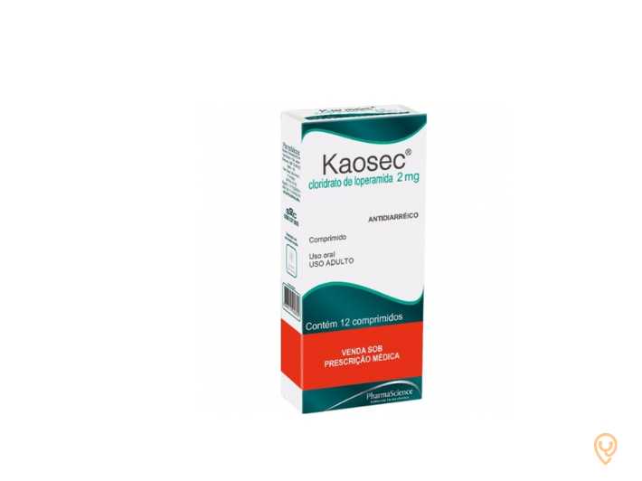 Bula do Cloridrato De Loperamida - Kaosec 2mg 12cpr | CliniGuia