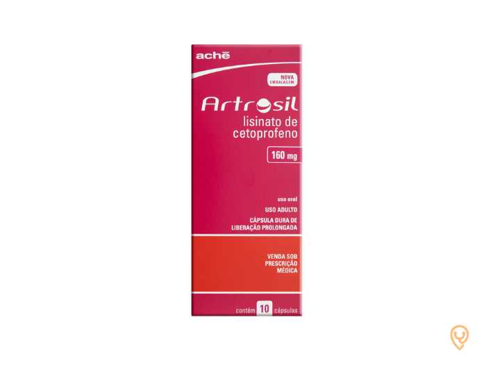 Bula do Artrosil 160mg 10 Capsulas | CliniGuia