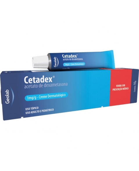Bula do Cetadex Creme Dermatológico - 10 Gramas | CliniGuia