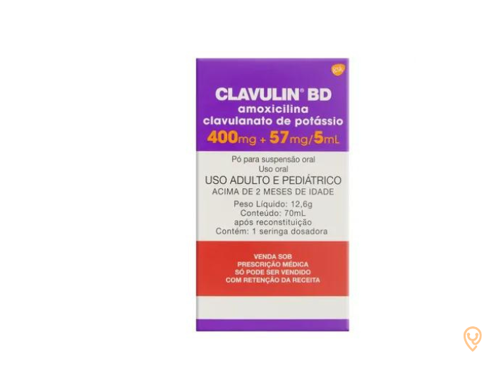 Bula do Clavulin Bd Suspensão Oral 400mg 70ml | CliniGuia